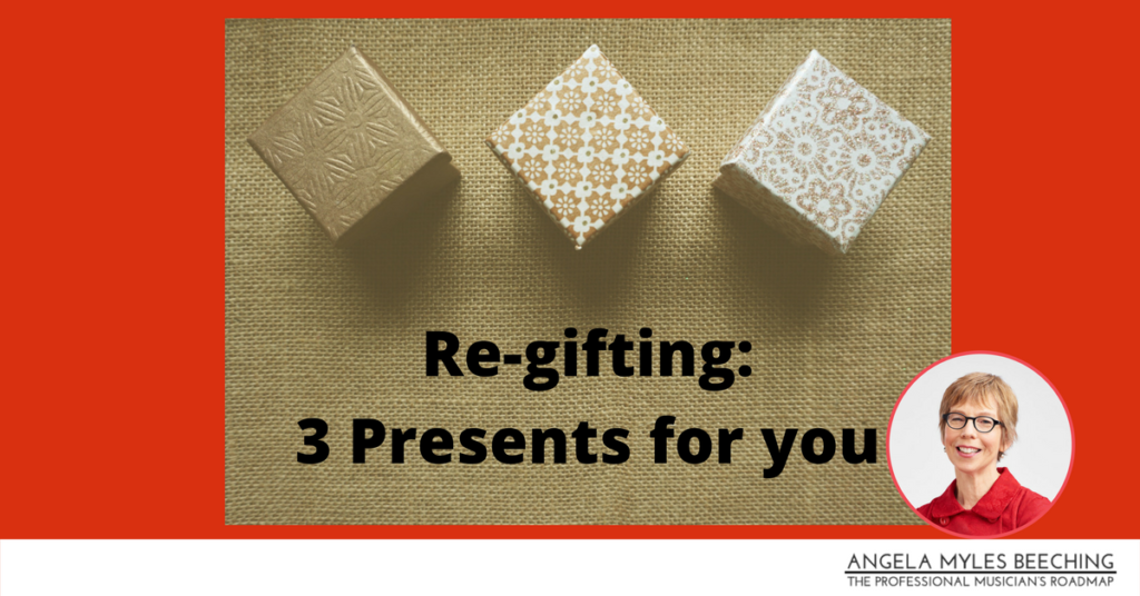 Regifting 3 presents for you to improve your week and your year!