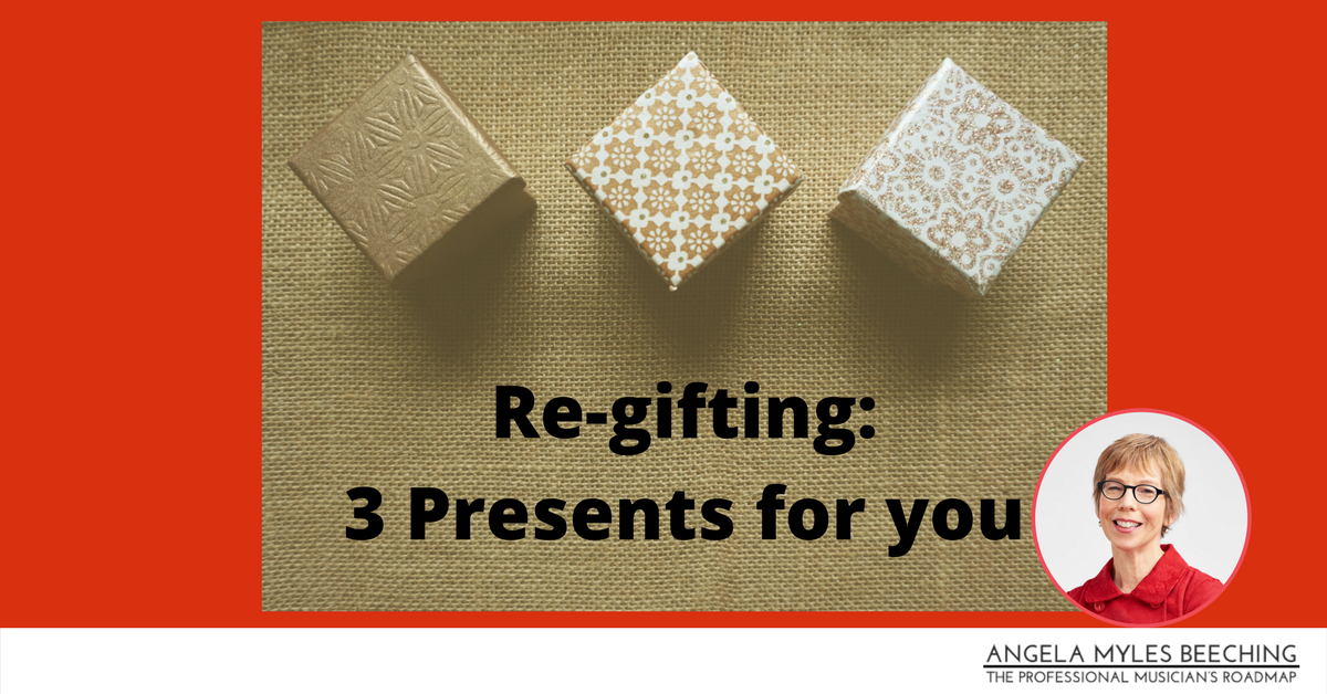 Regifting 3 presents for you to improve your week and your year!